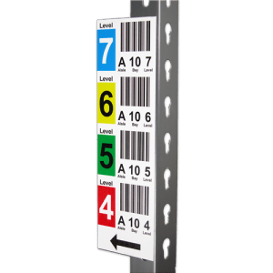 Warehouse Floor Labels | Adhesive Backed or Frame Mounted