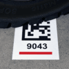 Warehouse Floor Labels | Adhesive Backed or Frame Mounted